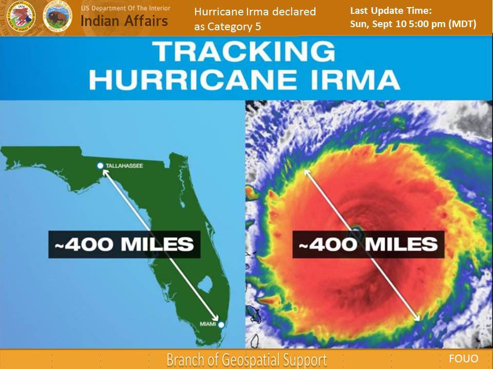Resource Page for Hurricane Irma | Indian Affairs