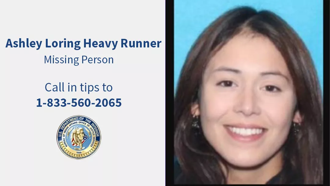 Ashley Loring Heavy Runner | Indian Affairs